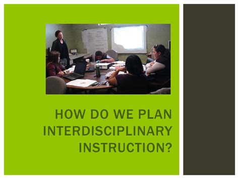 Ppt Interdisciplinary Learning In Action Powerpoint Presentation