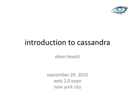 Ppt Introduction To Cassandra Powerpoint Presentation Free Download Id318994