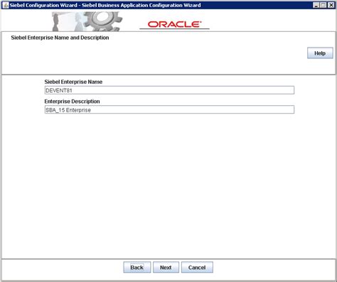 Siebel Crm Part 8 Configuring And Starting The Siebel Sandbox