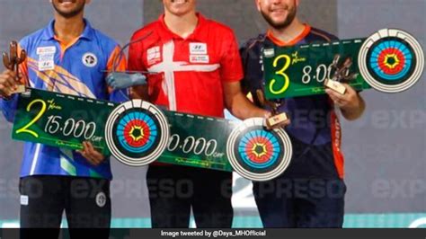 Indian Archer Prathamesh Jawkar Signs Off With Silver In Archery World Cup Archery News