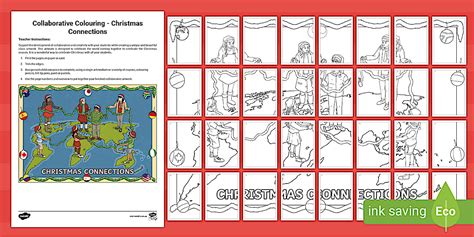 Christmas Connections Collaborative Art Project Australia