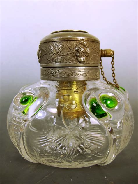 Peacock Glass Atomiser By Stuart For Libertys Of London