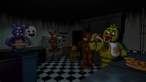 Fnaf Ucn Kitchen By Supersonicthomas On Deviantart