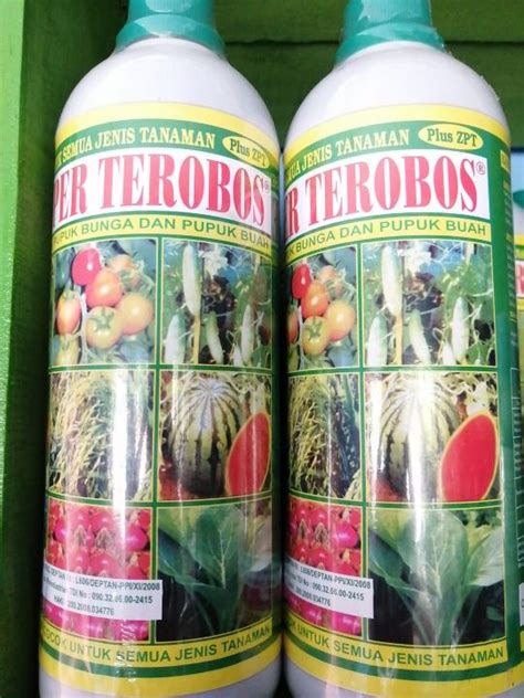 Pupuk Super Trobos Pupuk Cair Dan Zpt Memperkuat Akar Batang Daun