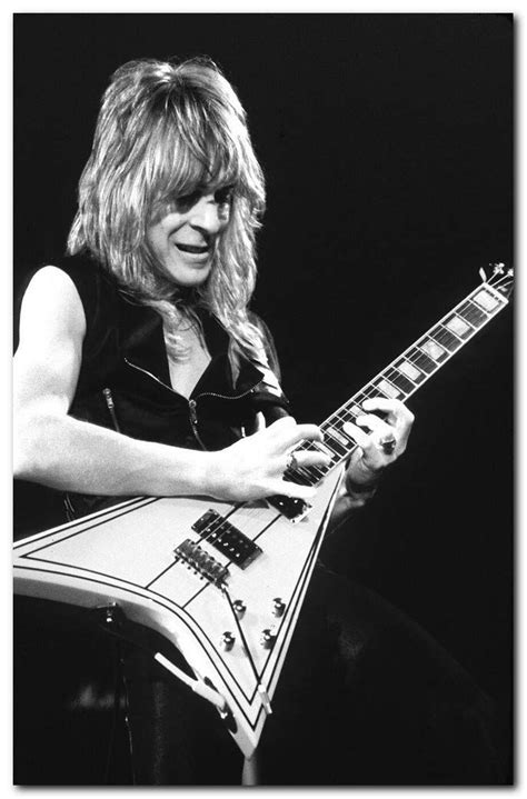 Wall Decor Randy Rhoads Poster 11 X 17 Inches Ready To Frame For Office Living Room Dorm