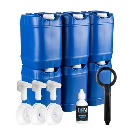 Stackable Water Storage Containers