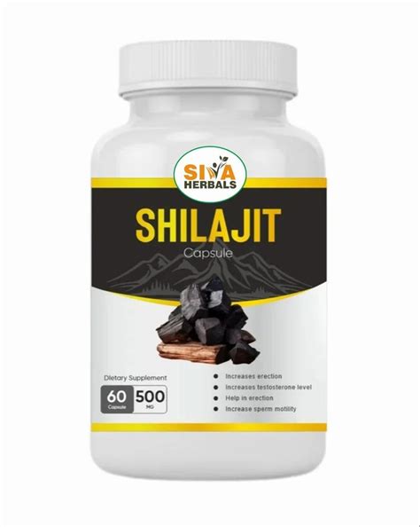 Shilajit Herbal Sexual Health Power Capsule At ₹ 270bottle Male