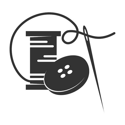 Premium Vector Sewing Tailor Logo Icon Illustration Brand Identity