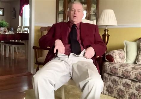 Red Video Daddy Masturbating Wearing Red Gay Feet Porn Feat Fww787