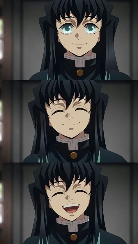 Demon Slayer Muichiro Smile