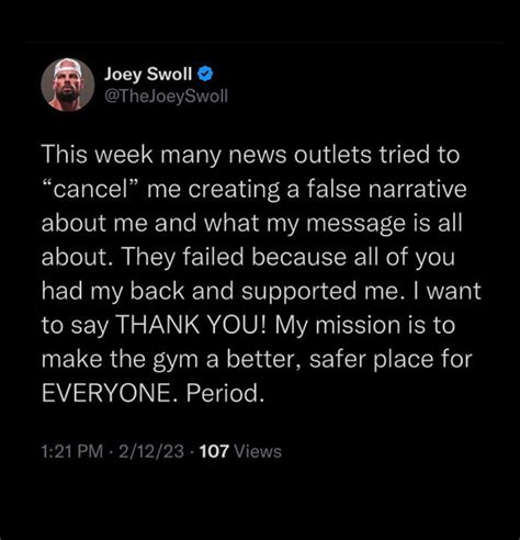 Joey Swolls Gym Creep Battle Divides Men And Women