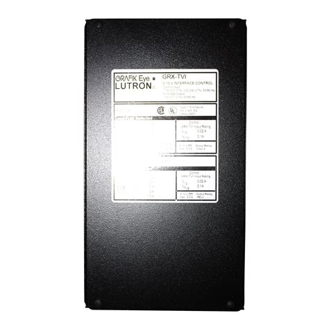 Lutron Grafik Eye Ten Volt Power Interface Control Grx Tvi 0 10v 5060