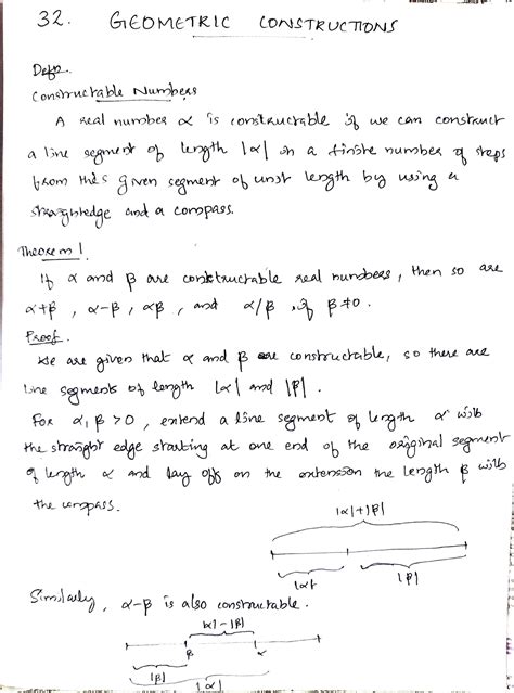 Algebra Geaometric Construction 32 Geometric Lonstr Uctdns Dey