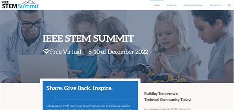 Homepage Ieee Stem Summit