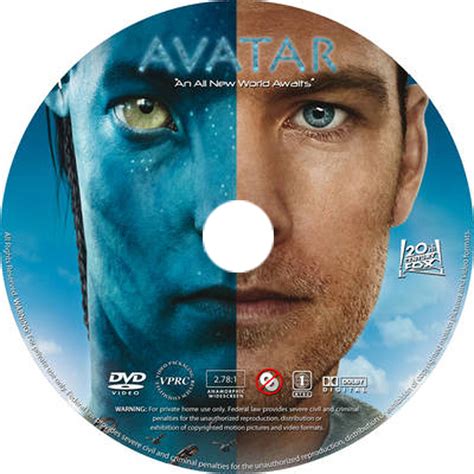 Avatar 2009 Movie Poster And Dvd Cover Art