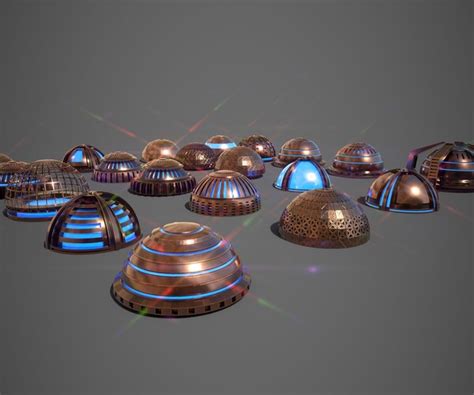 Artstation Sci Fi Dome Collection Game Assets Artstation Sci Fi Dome Collection Game Assets