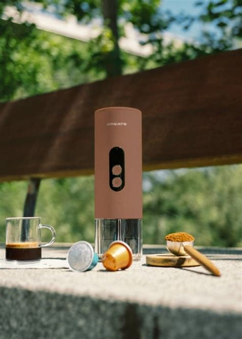 Portable Coffee Makers For Capsules And Ground Coffee Create