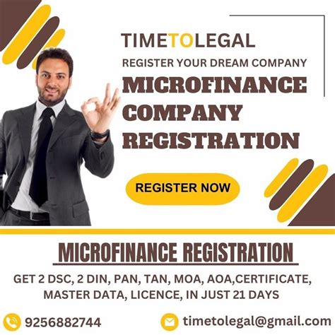 Microfinance Company Registration In Jaipur Id 2851787953788