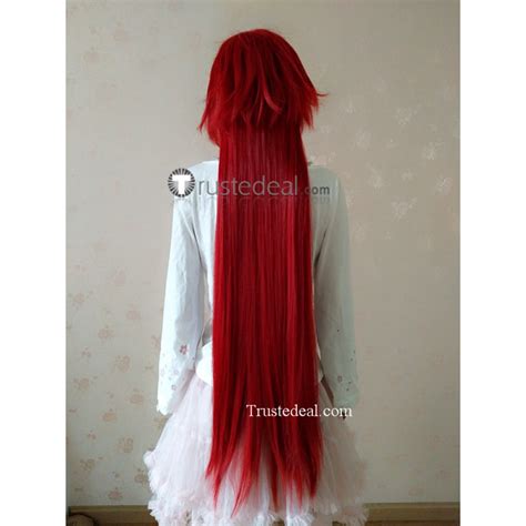 High School Dxd Rias Gremory Red Cosplay Wig