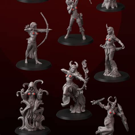 3d Printable Fantasy Nsfw Pack By Crosslances