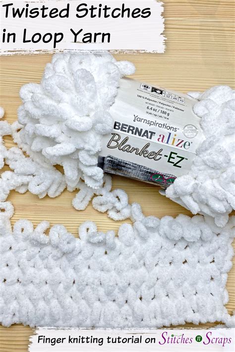 Twisted Stitches In Loop Yarn Artofit