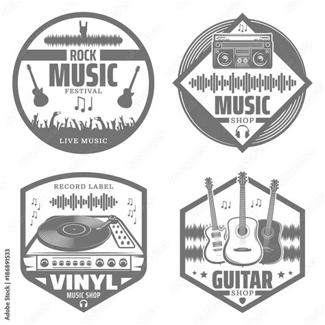 Rap Record Labels Emblems