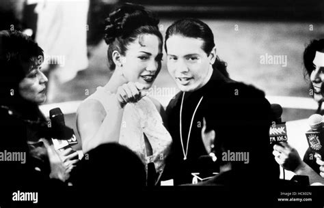 Selena L R Jennifer Lopez Jon Seda 1997 Ph Scott Del Amo©warner