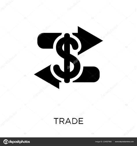 Trade Icon Trade Symbol Design Payment Collection Simple Element Vector