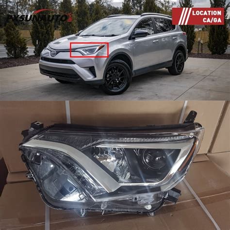 For 2015 2016 2017 Toyota Camry Projector Headlights Assembly Pair
