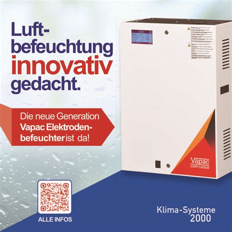 Wir Stellen Vor Der Neue Vapac Elektrodenbefeuchter Ve Birgit Kuehn