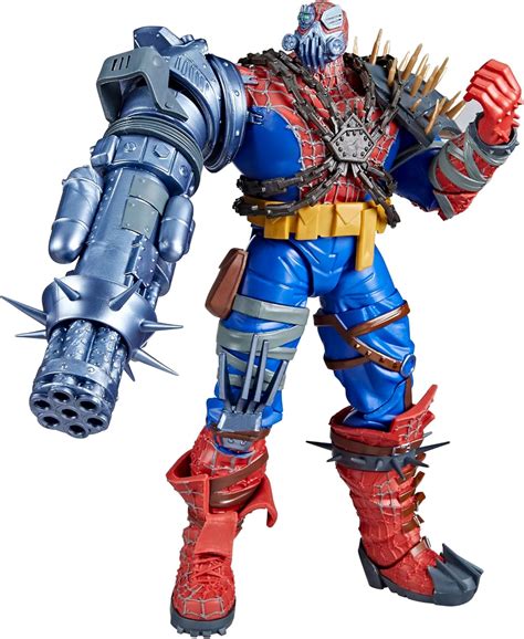 Marvel Legends Series Cyborg Spider Woman Toy 6 Inch Spider Man Across The Spider Verse Deluxe