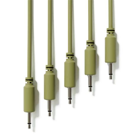 Excelvalley 5 Pack Mono Modular Patch Cables Ts 35mm 18