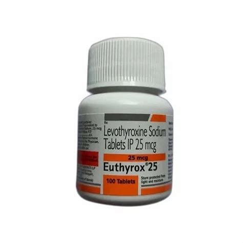 Levothyroxine 25 Mcg Synthroid At Rs 192 00 Bottle Levothyroxine Sodium Tablets Usp In Nagpur