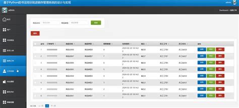 计算机毕业设计之基于python的书法培训班进销存管理系统的设计与实现 Csdn博客