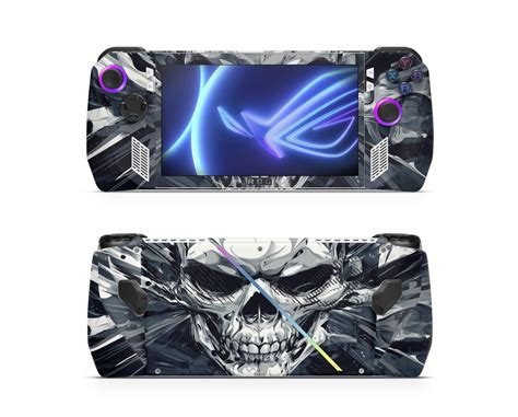 Skull Asus Rog Ally Skin Protective Console Wrap Etsy
