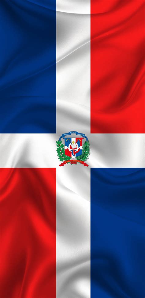 Dominican Republic Flag Wallpaper
