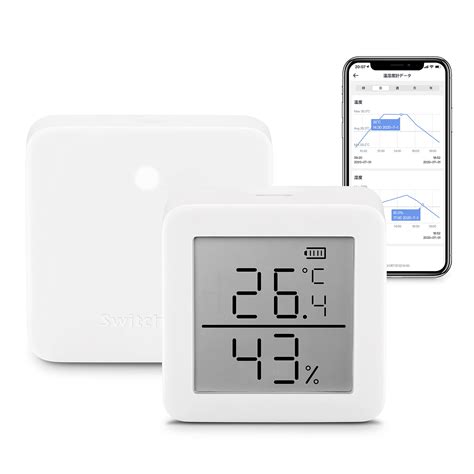 Buy Switchbotwifi Hygrometer Thermometer Set Indoor Wireless Temperature Humidity Sensor