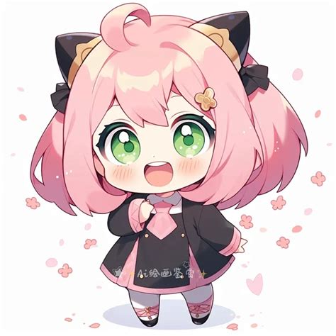 动漫头像 Q版·阿尼亚 花瓣网