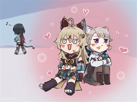 Jane Doe Lynette And Kirara Genshin Impact And More Drawn By Xinzoruo Danbooru