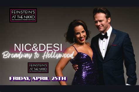 Feinsteins At The Nikko Calendar